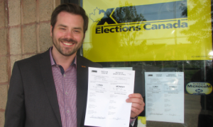 NPD: Raphaël Fortin dépose sa candidature | Le Contrecourant.com