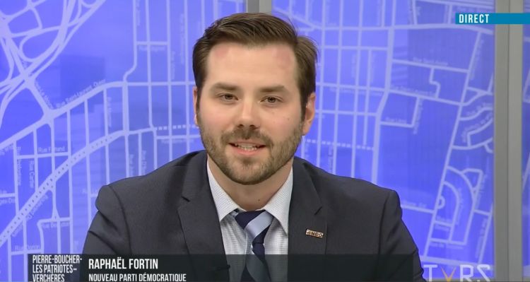 Raphaël Fortin se distingue positivement lors du débat sur les ondes de ...
