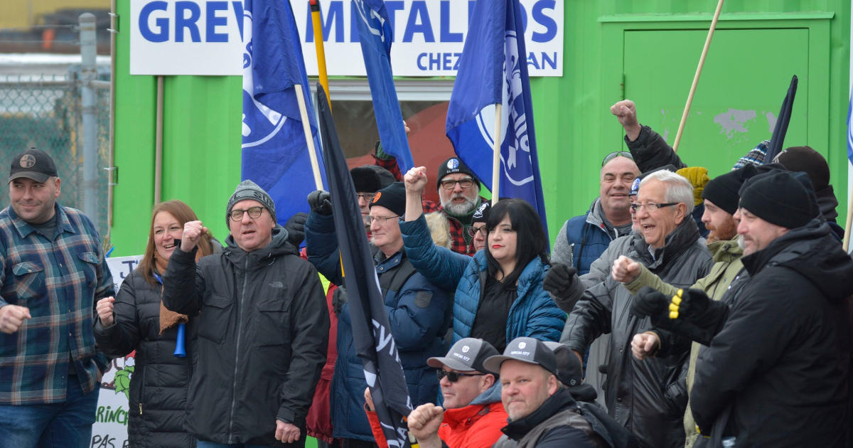 Louis Plamondon s’est rendu sur la ligne de piquetage d’Océan à Sorel ...