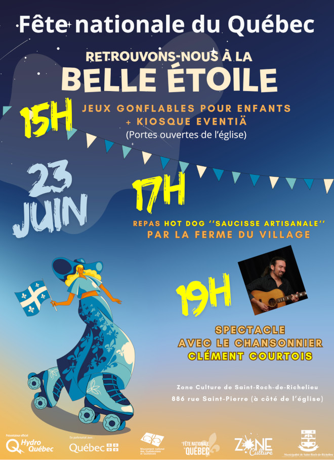 Saint-Roch-de-Richelieu: Zone Culture accueille la Fête nationale du ...