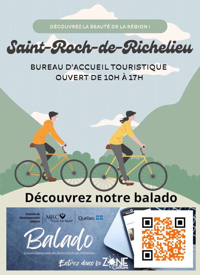 Saint-Roch-de-Richelieu: ouverture du bureau touristique | Le ...