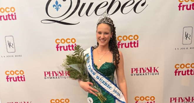 La Verchèreoise Charlie Provost remporte le titre de Miss Teen Québec ...
