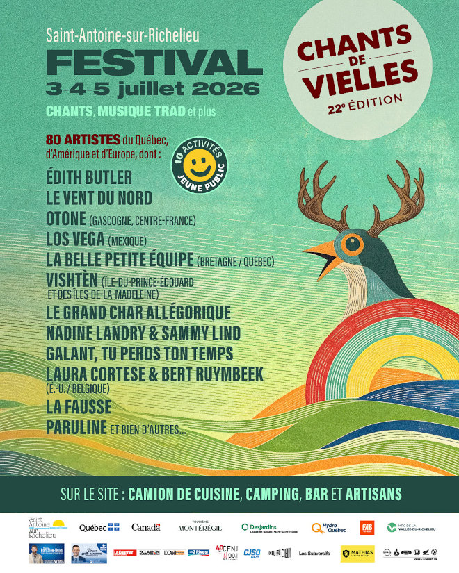 Chants de Vielles dévoile sa programmation complète: un festival qui se ...